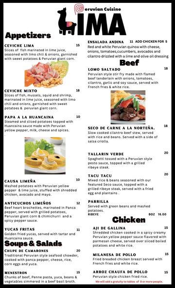 Lima Peruvian Restaurant